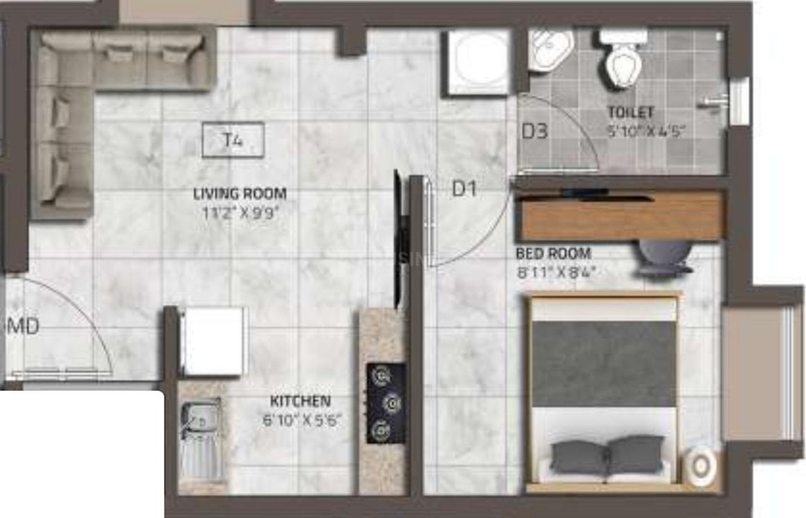 Twd Karal Babylon in Gerugambakkam, Chennai - Price, Reviews & Floor Plan