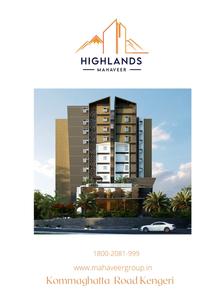 Mahaveer Highlands Brochure Kengeri, Bangalore