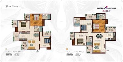 Skytech Colours Avenue in Sector 10, Greater Noida West, Noida - Price, Reviews & Floor Plan