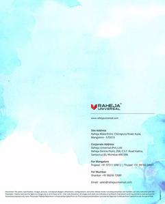 Raheja Waterfront in Kulai, Mangalore - Price, Reviews & Floor Plan