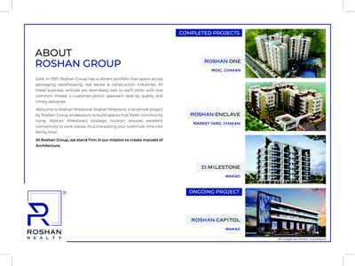 Roshan Milestone Wing D Brochure Tathawade, Pune