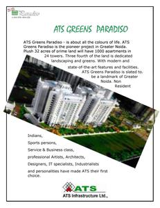 ATS Paradiso Brochure Chi IV Greater Noida, Greater Noida