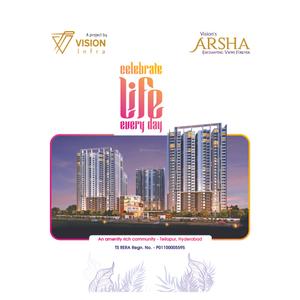 Visions Arsha in Tellapur, Hyderabad - Price, Reviews & Floor Plan