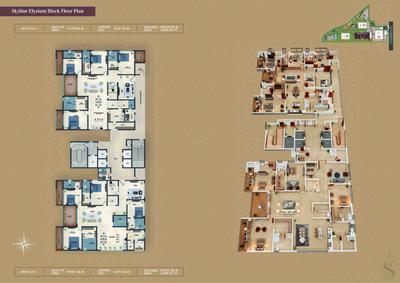 Candeur Skyline in Puppalaguda, Hyderabad - Price, Reviews & Floor Plan