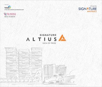 Signature Altius in Kollur, Hyderabad - Price, Reviews & Floor Plan
