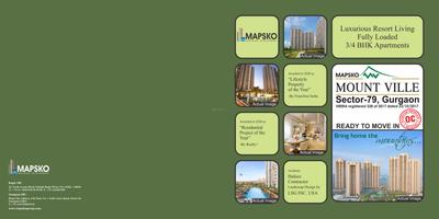 Mapsko Mount Ville in Sector 79, Gurgaon - Price, Reviews & Floor Plan