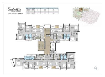 Merlin Elita Garden Vista Phase 2 in New Town, Kolkata - Price, Reviews & Floor Plan