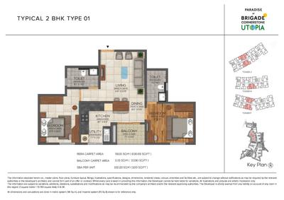 Paradise At Brigade Cornerstone Utopia in Varthur, Bangalore - Price ...