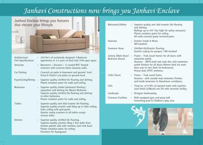 Janhavi Enclave Brochure Bommanahalli, Bangalore