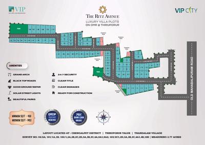 VIP Ritz Avenue Brochure Thiruporur, Chennai