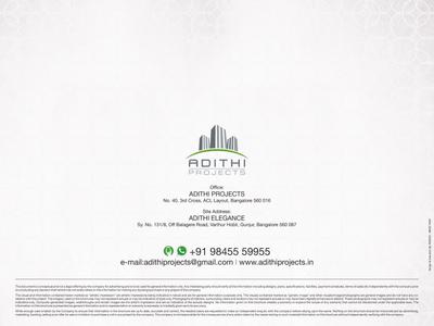 Adithi Elegance Brochure Gunjur Palya, Bangalore