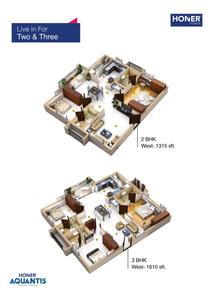 Honer Aquantis in Gopanapalli, Hyderabad - Price, Reviews & Floor Plan