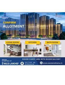 Pareena Hanu Residency in Sector 68, Gurgaon - Price, Reviews & Floor Plan