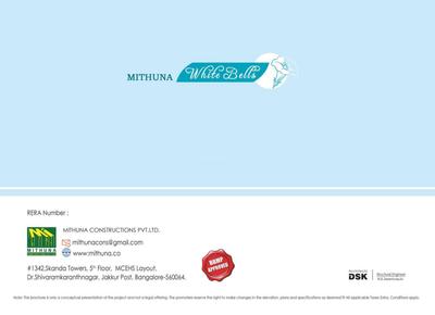 Mithuna White Bells in Jakkur, Bangalore - Price, Reviews & Floor Plan