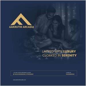 Aakruthi Arcadia Brochure Gajularamaram, Hyderabad