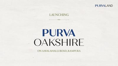 Puravankara Purva Oakshire in Rampura, Bangalore - Price, Reviews & Floor Plan