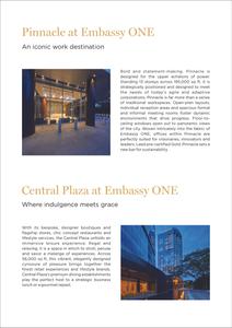 Embassy One in Hebbal, Bangalore - Price, Reviews & Floor Plan
