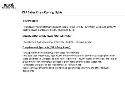 DLF Infinity Towers in DLF Phase 2, Gurgaon | Commercial Property in ...
