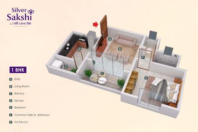 Silver Sakshi in Moshi, Pune - Price, Reviews & Floor Plan