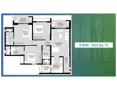 Godrej Hillside 3 in Mahalunge, Pune - Price, Reviews & Floor Plan
