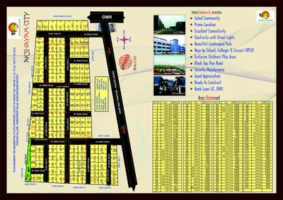 Akshayam City Brochure Kanchipuram, Chennai
