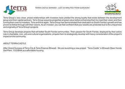 Terra Castle Brochure Jhundpuri, Bhiwadi