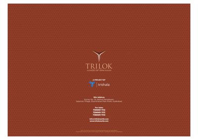 Trishala Trilok in Shamshabad, Hyderabad - Price, Reviews & Floor Plan