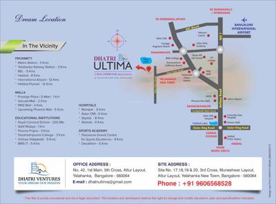 Dhatri Ultima Brochure Yelahanka, Bangalore