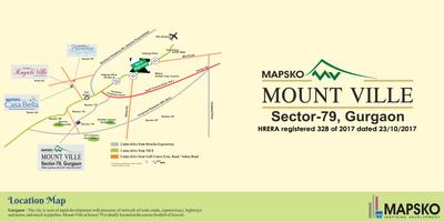 Mapsko Mount Ville in Sector 79, Gurgaon - Price, Reviews & Floor Plan