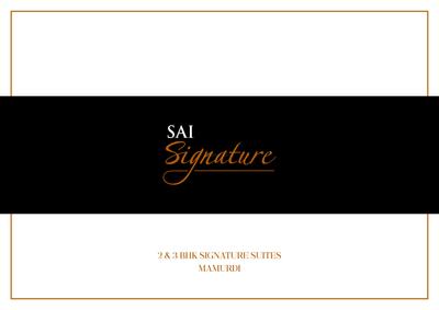 Sai Signature Brochure Mamurdi, Pune