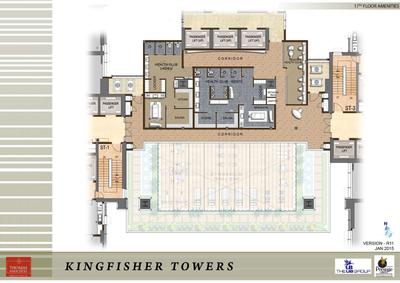 Prestige Estates Kingfisher Towers in Ashok Nagar, Bangalore - Price ...