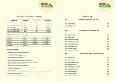 Gardenia Gitanjali in Vasundhara, Ghaziabad - Price, Reviews & Floor Plan