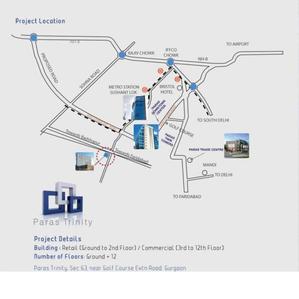 Paras Trinity in Sector 63, Gurgaon | Commercial Property in Paras Trinity