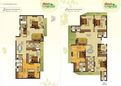 Gardenia Gitanjali in Vasundhara, Ghaziabad - Price, Reviews & Floor Plan