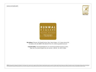 Runwal R Square in Mulund West, Mumbai | Commercial Property in Runwal R Square
