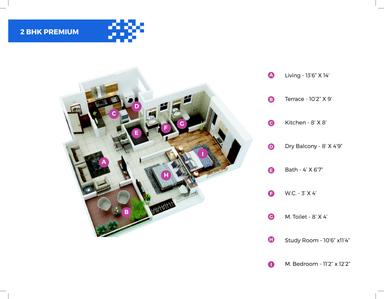 Ram Green Hive Plus Wing A4 in Fursungi, Pune - Price, Reviews & Floor Plan