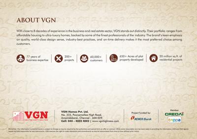 VGN Highness in Iyyappanthangal, Chennai - Price, Reviews & Floor Plan