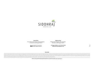 Siddhraj Zoey in Randesan, Gandhinagar - Price, Reviews & Floor Plan