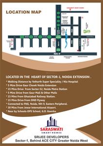 Srijee Saraswati Smart Homes in Noida Extension, Noida - Price, Reviews & Floor Plan