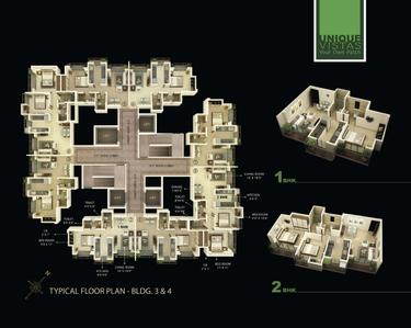 Unique Vistas in Manpada, Thane - Price, Reviews & Floor Plan