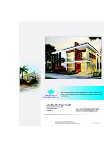 Blue Lotus Villas in Sheriguda, Hyderabad - Price, Reviews & Floor Plan