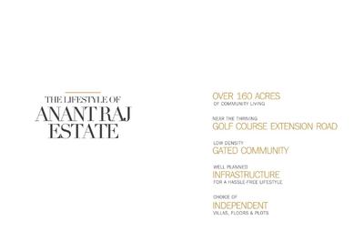Anant Raj Estate Plots Brochure Sector 63, Gurgaon