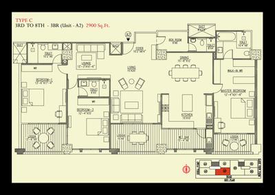 UKN Miraya Rose in Whitefield, Bangalore - Price, Reviews & Floor Plan