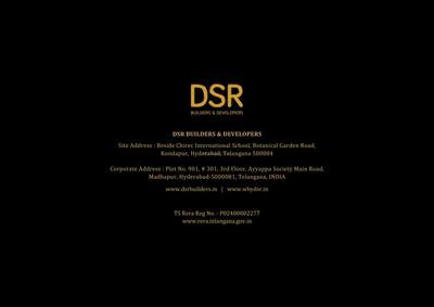 W By DSR in Kondapur, Hyderabad - Price, Reviews & Floor Plan