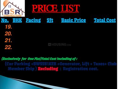 BSR Tower Brochure Varanasi, Bangalore