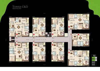 Muppa Green Grandeur in Tellapur, Hyderabad - Price, Reviews & Floor Plan