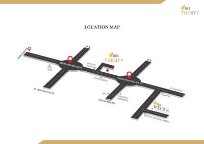 DRA Trinity in Thoraipakkam, Chennai - Price, Reviews & Floor Plan