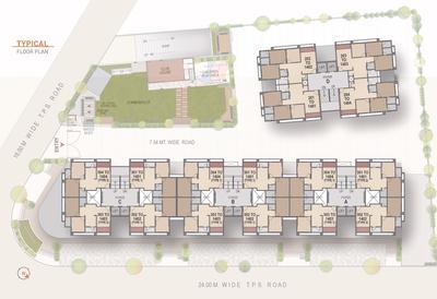 Hariom Sapphire in Ognaj, Ahmedabad - Price, Reviews & Floor Plan