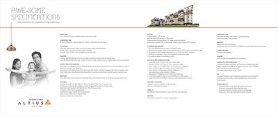 Signature Altius in Kollur, Hyderabad - Price, Reviews & Floor Plan