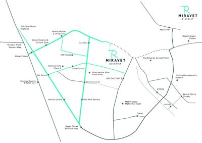 AUM Miravet District Phase I in Ravet, Pune - Price, Reviews & Floor Plan